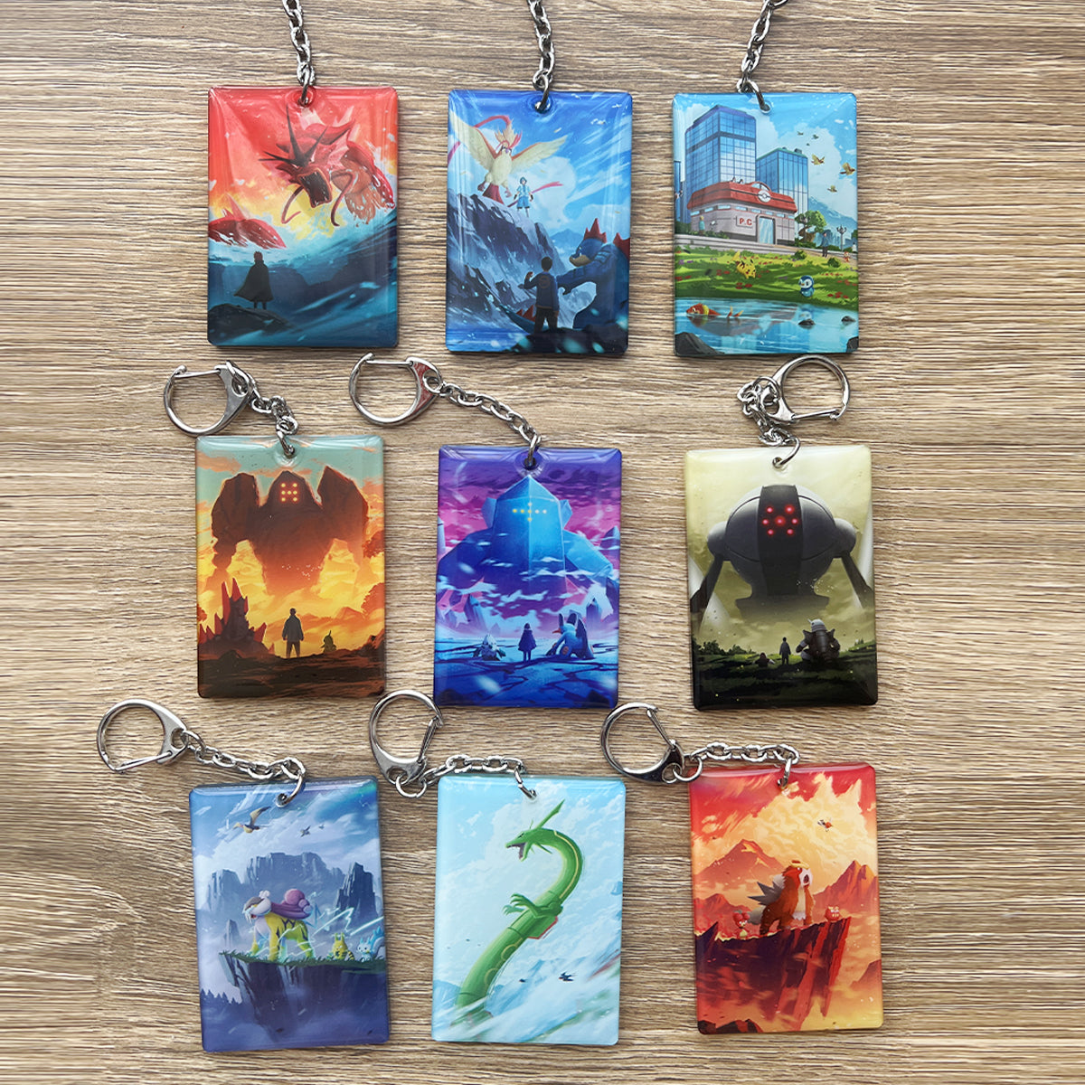 Pokemon Acrylic Keychains – Philip Sue Art Store